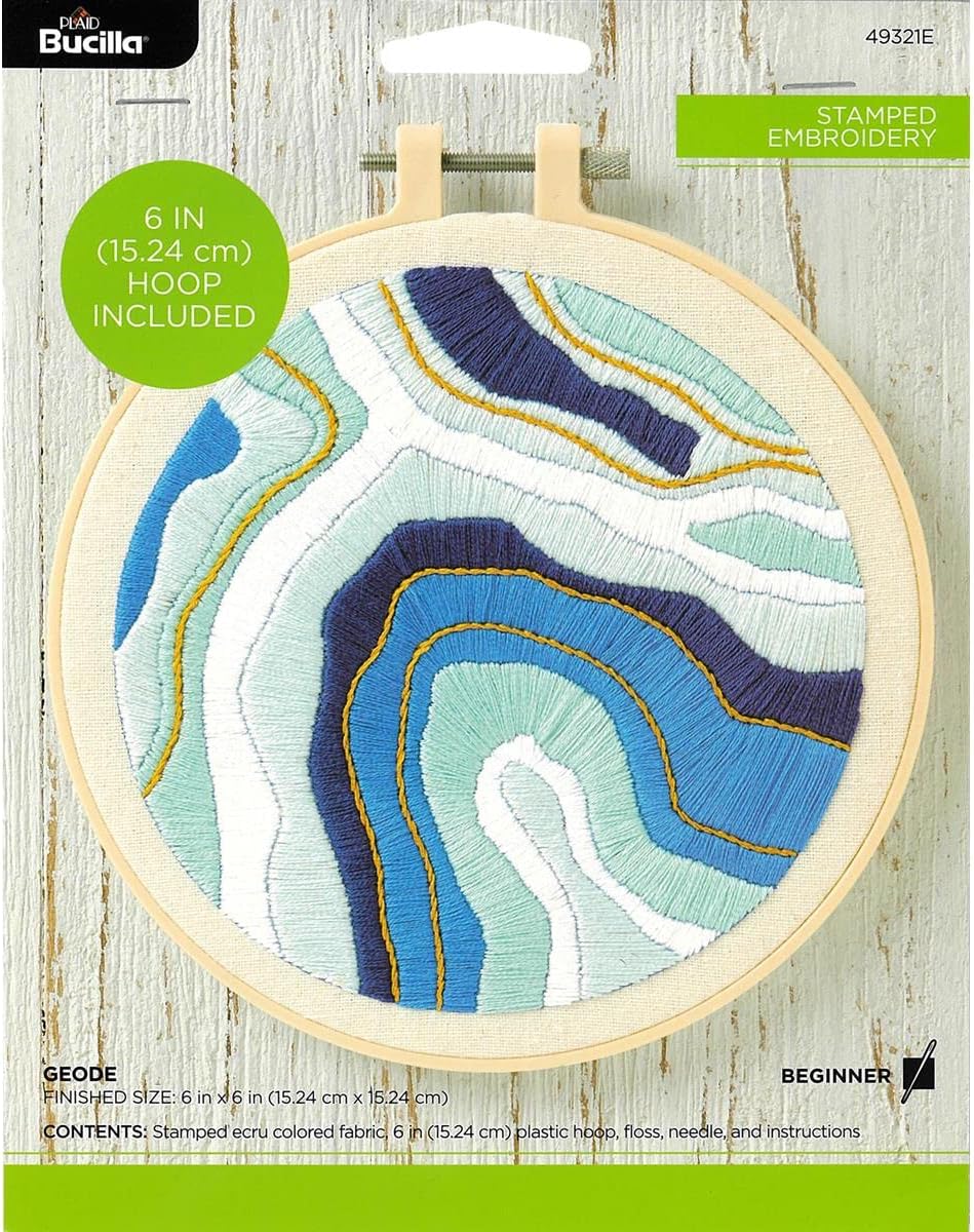 Bucilla Stamped Embroidery Kits - High-Quality Kits for Stunning ...