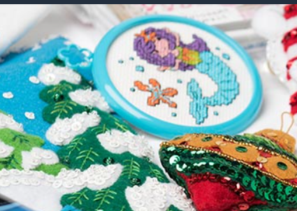 The art of handmade with Bucilla: embroidery, felt, and passion